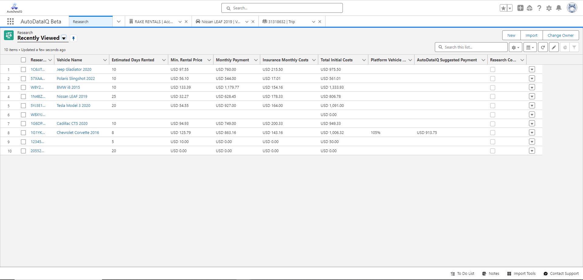 Vehicle Management – AutoDataIQ